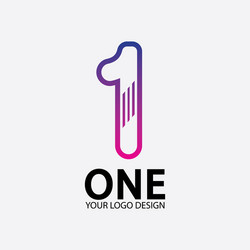 Number 1 Logo Vector Images (over 7,200)