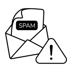 Spam mail Royalty Free Vector Image - VectorStock