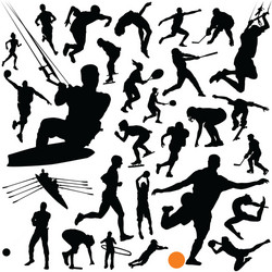 Sports tails Royalty Free Vector Image - VectorStock