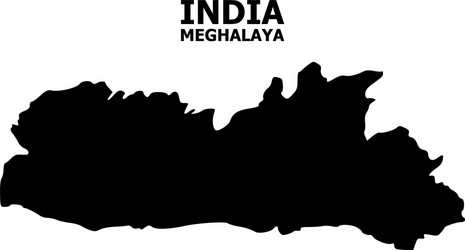Meghalaya Map Vector Images (over 300)