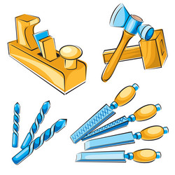 Hand tools Royalty Free Vector Image - VectorStock