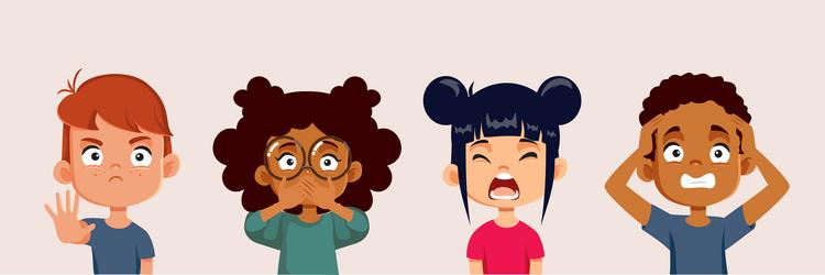 Kid In Trouble Cartoon