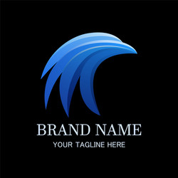 Eagle head sport mascot Royalty Free Vector Image