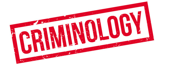 Criminology rubber stamp Royalty Free Vector Image