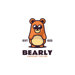 Bear book logo icon Royalty Free Vector Image - VectorStock