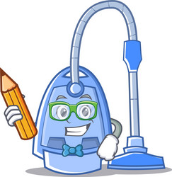 Angry vacuum cleaner character cartoon Royalty Free Vector