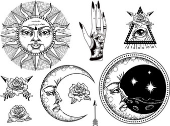 Medieval Sun Vector Images (over 2,200)
