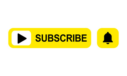 Hand grab subscribe button icon for online video s