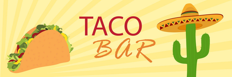 Taco Banner Vector Images (over 2,300)