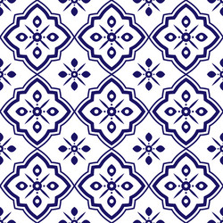 Vintage tile pattern design Royalty Free Vector Image
