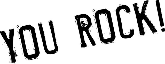 You rock rubber stamp Royalty Free Vector Image You rock rubber stamp Royalty Free Vector Image