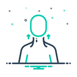 Neck Royalty Free Vector Image - VectorStock