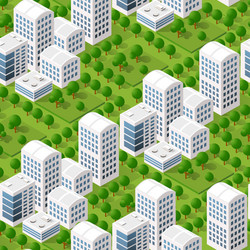 Chicago seamless pattern Royalty Free Vector Image