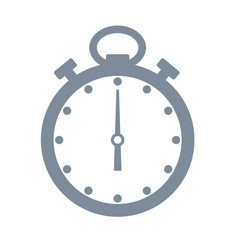 Three minute stopwatch icon timer symbol Vector Image
