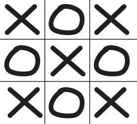 X O Icon Tic Tac Toe Vector Images (over 170)