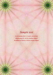 Page watermark design template Royalty Free Vector Image