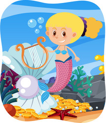 Mermaid Pearl Vector Images (over 1,100)