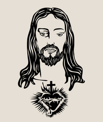 Jesus Christ Yesus Vector Images (47)