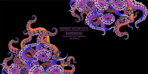 Octopus Ink Cartoon Vector Images (over 740)