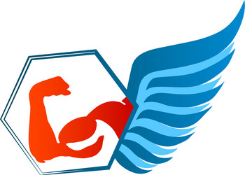 Cartoon flat style drawing stylized fitness Vector Image