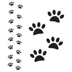Paw Print Path Vector Images (over 990)
