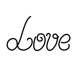 Calligraphy Words Love Vector Images (over 24,000)