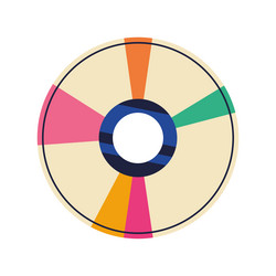 Floppy disk 90s pop art Royalty Free Vector Image