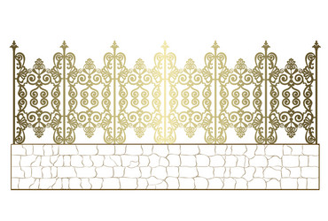 Gold Fence Vector Images (over 900)