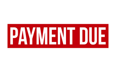 Red payment received rubber stamp seal Royalty Free Vector