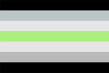 Aromantic Asexual Flag