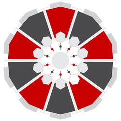 Hexagon Organization Chart Vector Images (over 270)