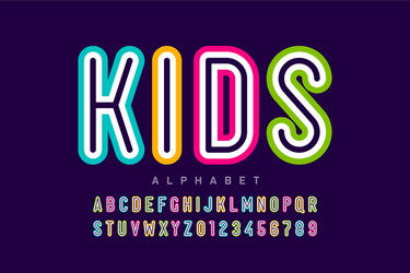Kids Fonts Vector Images within Fonts & Type (over 14,000)
