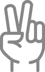 Middle Finger Outline Vector Images (over 490)