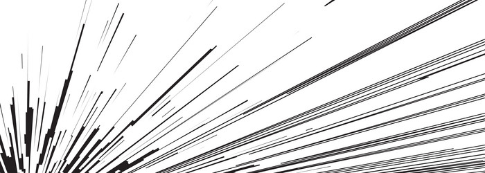 Comic book speed lines set Royalty Free Vector Image