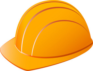 Construction workers hard hat Royalty Free Vector Image