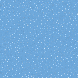 Seamless christmas pattern with snowfall isolated Vector Image