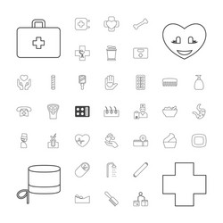 Care icons Royalty Free Vector Image - VectorStock