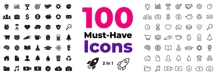 Bulb icon flat computer interface Royalty Free Vector Image