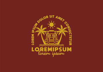 Backpack Logos Vector Images (over 9,100)