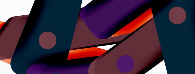 Tech minimal geometric wallpaper creative Vector Image