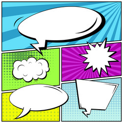 Pop art comic cartoon Royalty Free Vector Image