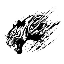 Tiger and Tigress Vector Images (over 770)