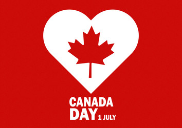 National respect canada day Royalty Free Vector Image