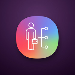 Team app icon Royalty Free Vector Image - VectorStock