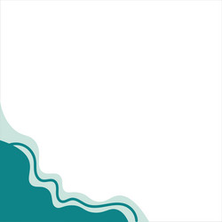 Corner liquid design Royalty Free Vector Image