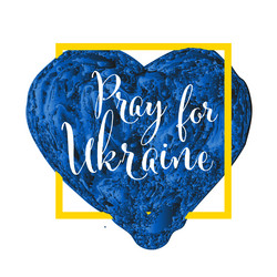 Support ukraine conceptual badge template Vector Image