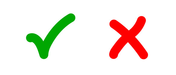 Red cross mark icon Royalty Free Vector Image - VectorStock