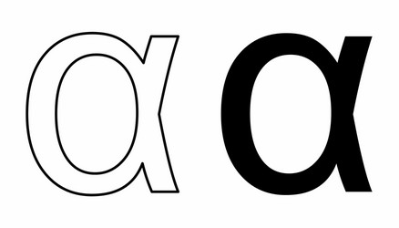 Sigma sign Royalty Free Vector Image - VectorStock