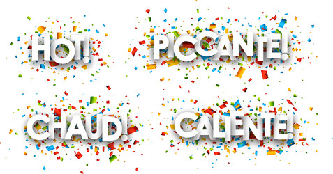 Hot paper background Royalty Free Vector Image