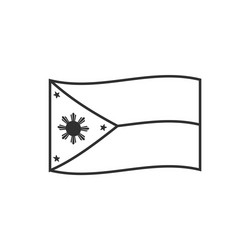 Coloring Pages Philippine Flag Free